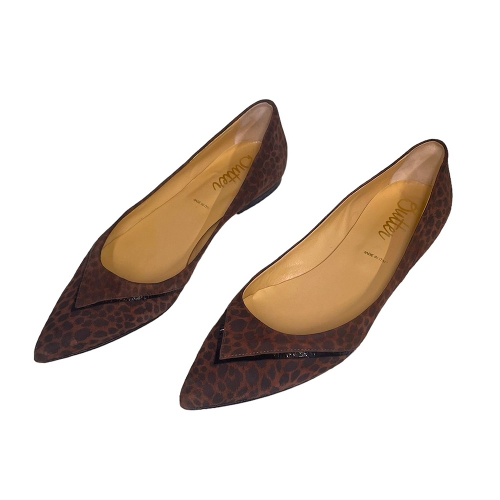 Italian Butter Cheetah Print Ballet Flats - Gem